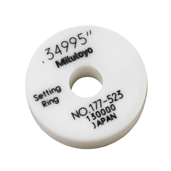 Ceramic Setting Ring - Series 177 - Accessories for Inside Micrometers ...