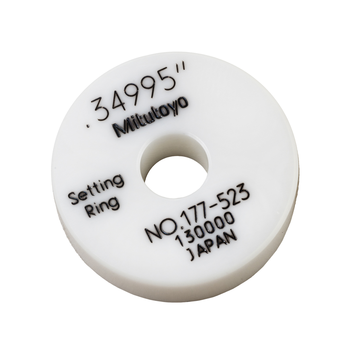 Ceramic Setting Ring - Series 177 - Accessories for Inside Micrometers ...