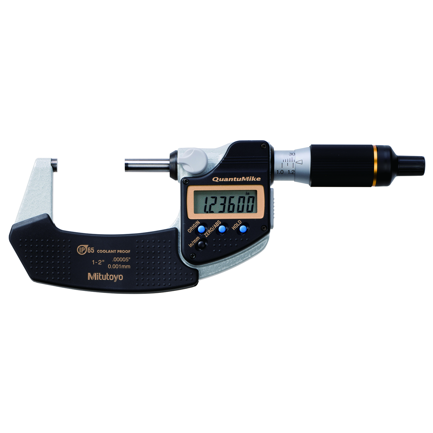 QuantuMike Series 293 - Coolant Proof Micrometer - Mitutoyo Tool Sales