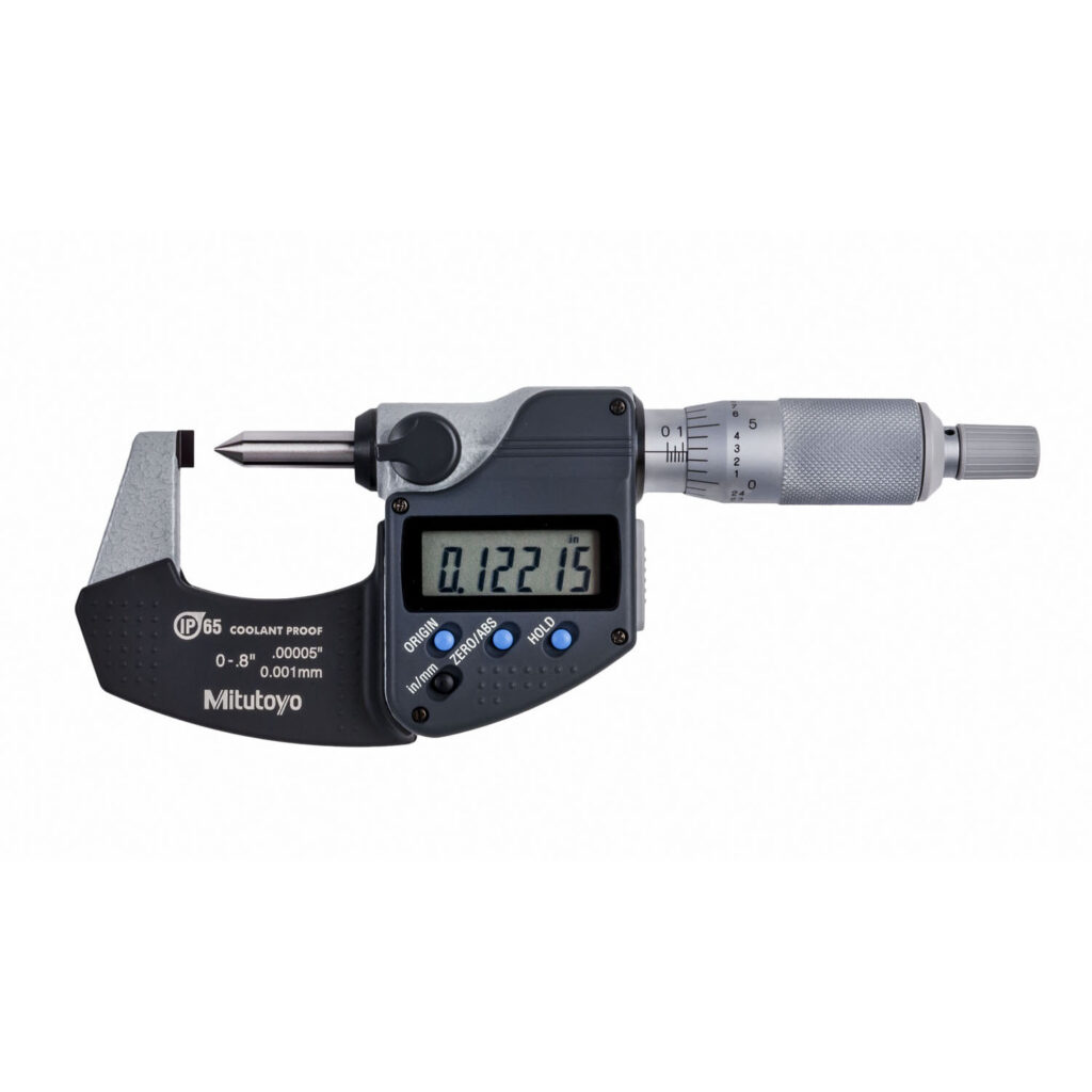 Crimp Height Type Micrometers - Series 342, 142, 112 - Mitutoyo Tool Sales