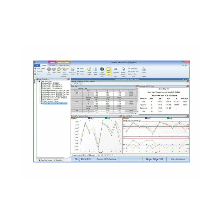 MeasurLink Gage R&R - Quality Precision Tools