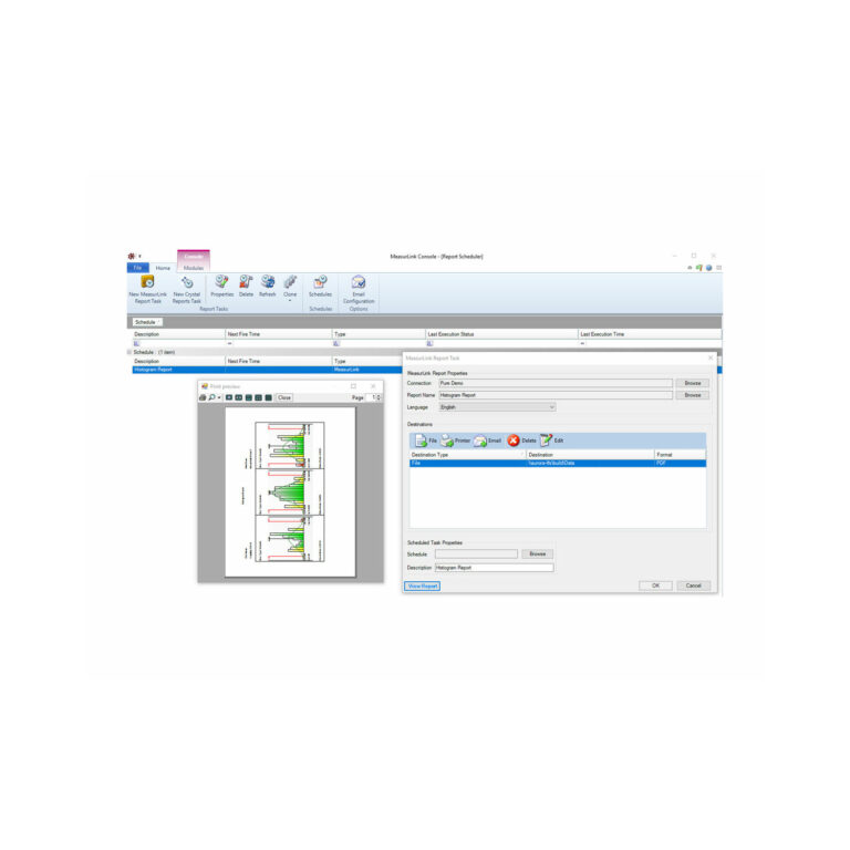 MeasurLink Report Scheduler - Quality Precision Tools