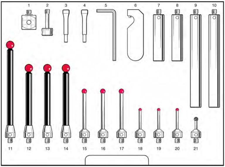 M5 standard stylus kit - Quality Precision Tools